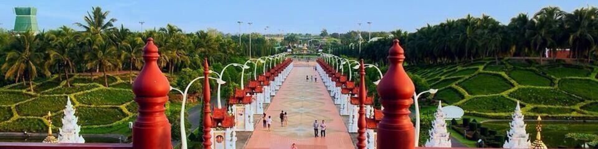 A view from the temple