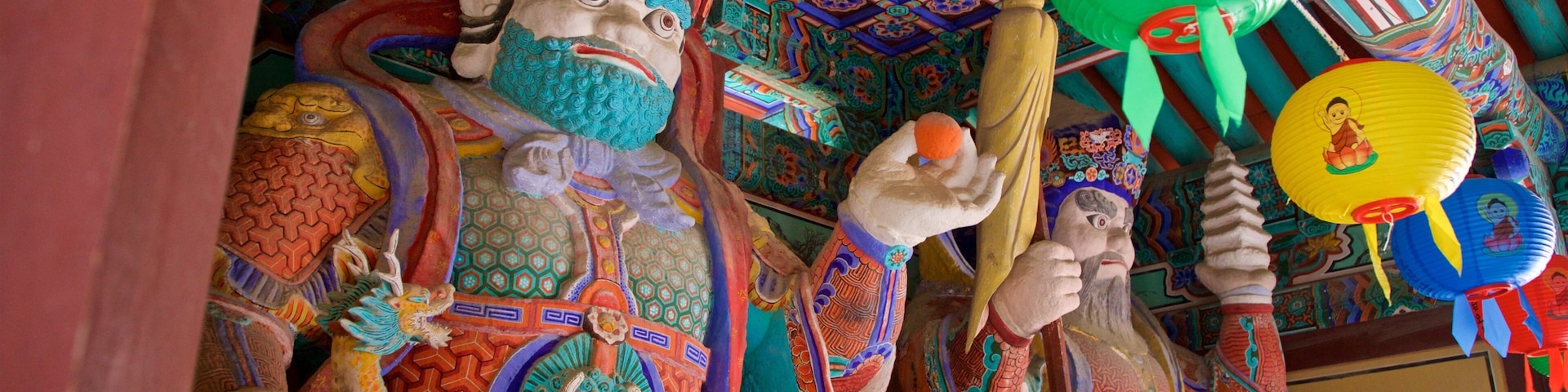 Girimsa Temple which includes heritage elements