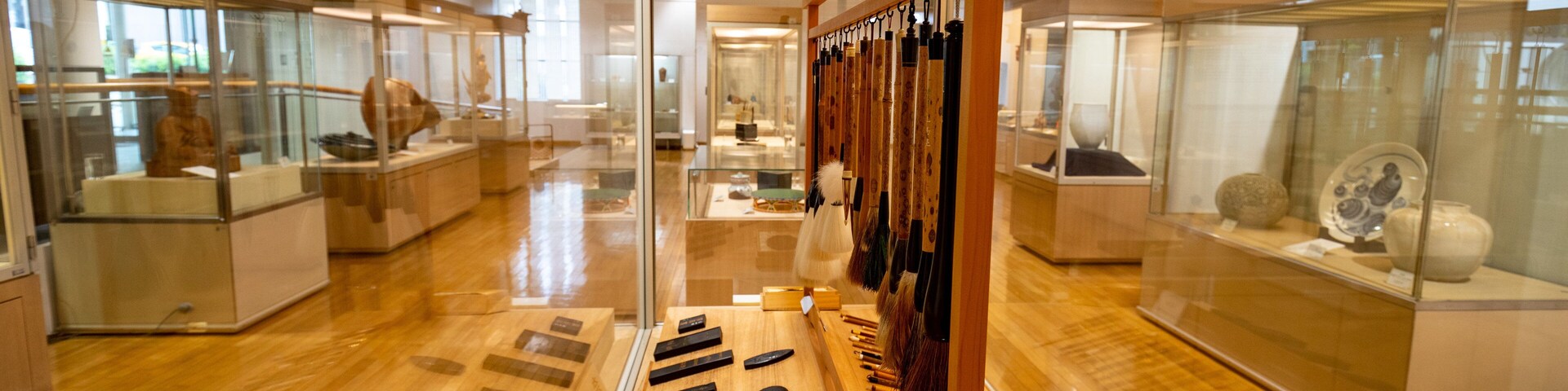 Nara Craft Museum which includes interior views