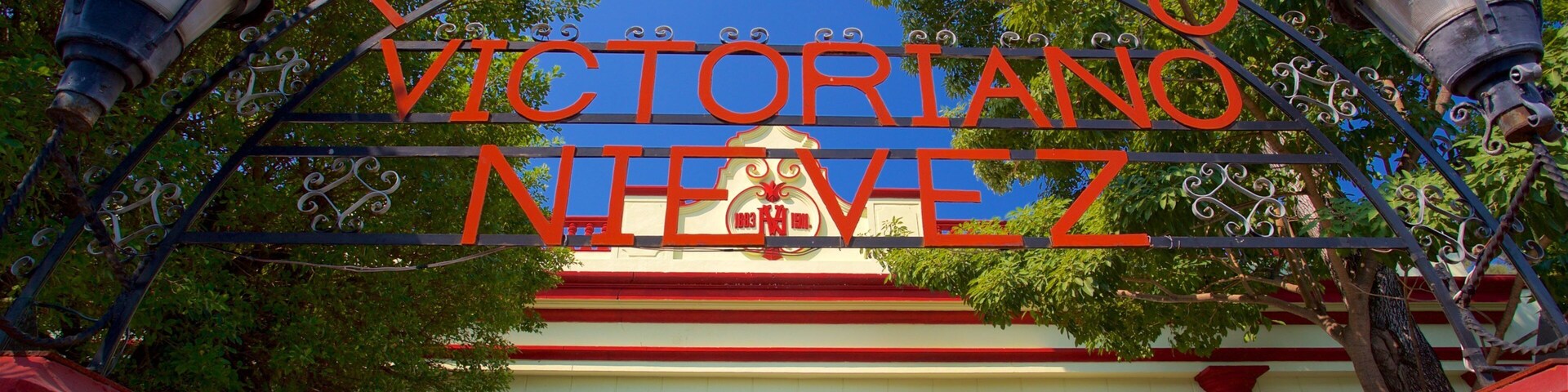 Victoriano Nieves Cespedes Museum featuring signage