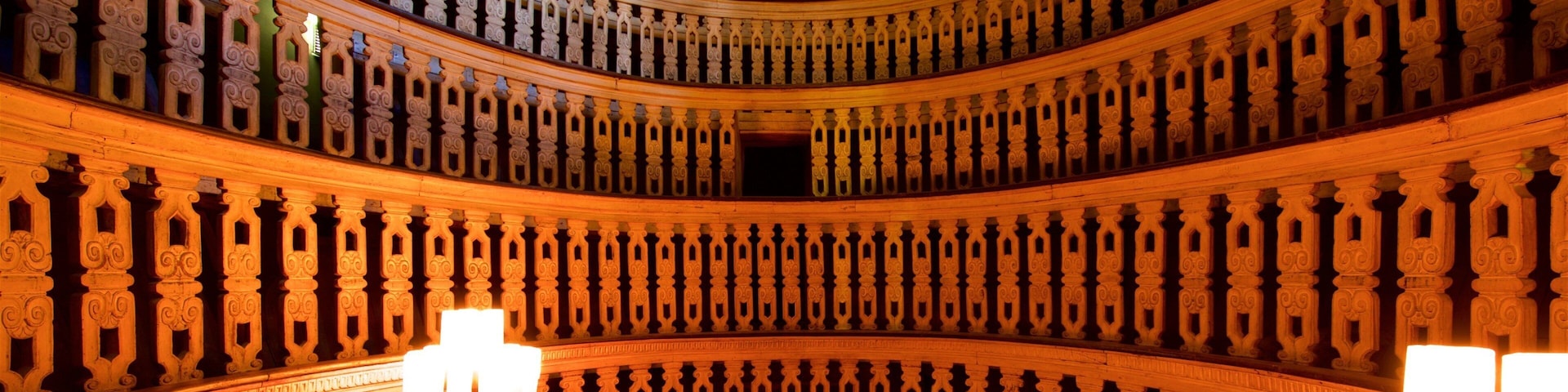 Palazzo del Bo que inclui vistas internas e elementos de patrimônio