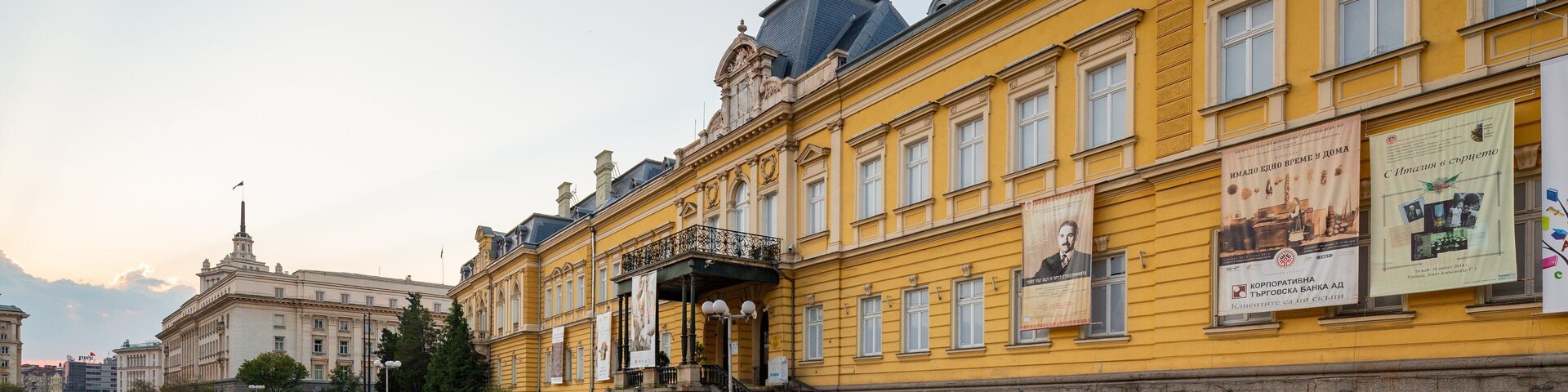 National art gallery featuring heritage elements