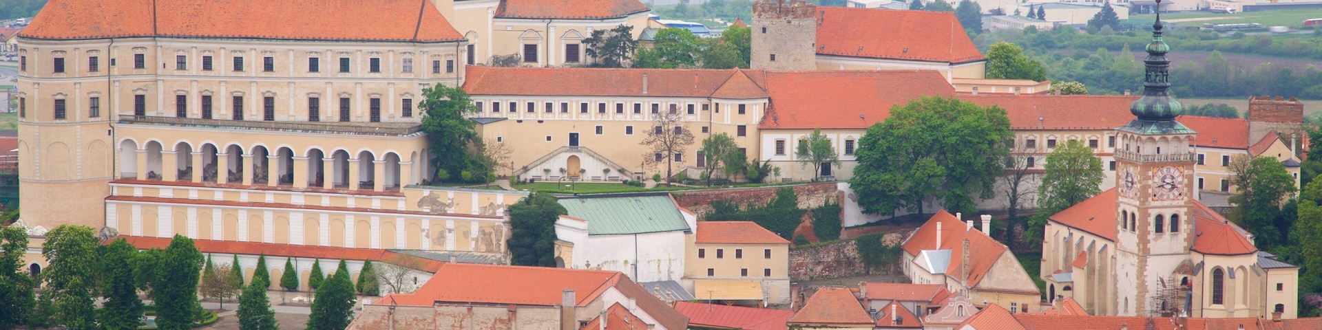 Morávia do Sul que inclui uma cidade e fazenda