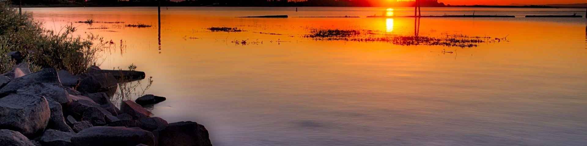 Another beautiful evening at Pot Holes state park