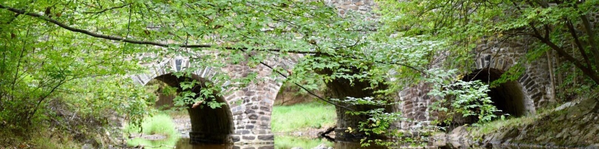 Nice place to stroll around & learn about local flora. Visitors Center, picnic pavilion. Stone bridge was depression era work project.