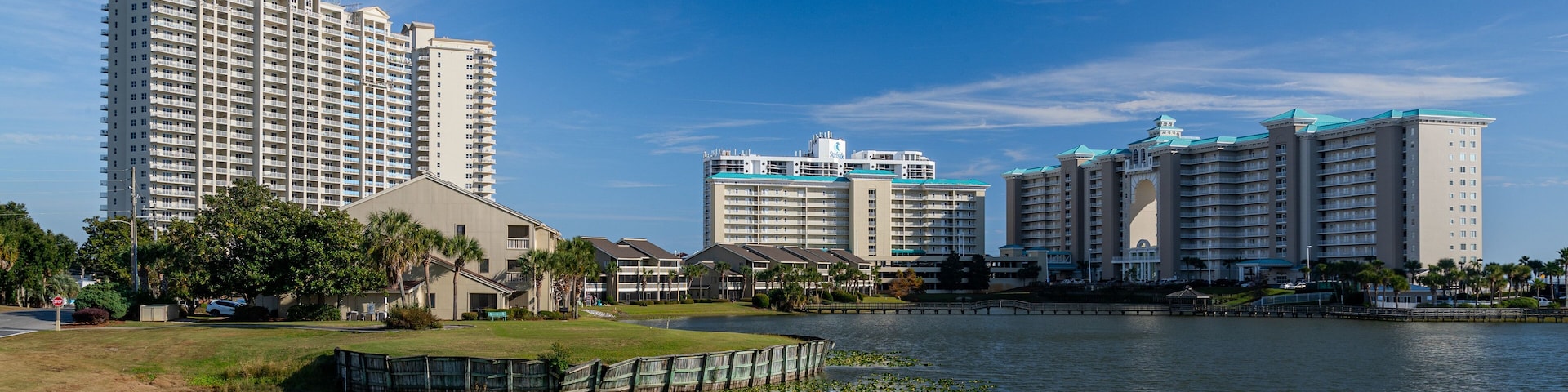 Golf Course At Seascape Resort featuring a lake or waterhole