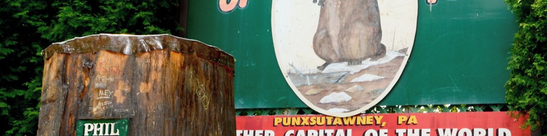 Mini Takes the States 2014 Road Rally Buffalo to Bethlehem Leg:
Gobblers Knob... well, I guess that is better than naming it Knob Gobblers.
We stopped to see the famous ceremonial pulpit of Punxsutawney Phil, the mythical groundhog in Punxsutawney, Pennsylvania. We have all seen Bill Murray in Groundhog Day but the ceremony of Phil's prognostication does not actually take place in town like the movie suggests but two miles east of town at the unusually named Gobblers Knob.
The Movie was actually not even filmed in Punxsutawney but in Woodstock, Illinois.
The Groundhog Day celebration has its in Celtic tradition. If a hibernating animal casts a shadow on February 2, the Pagan holiday of Imbolc, winter will last another six weeks... no shadow early spring.
#minitakesthestates