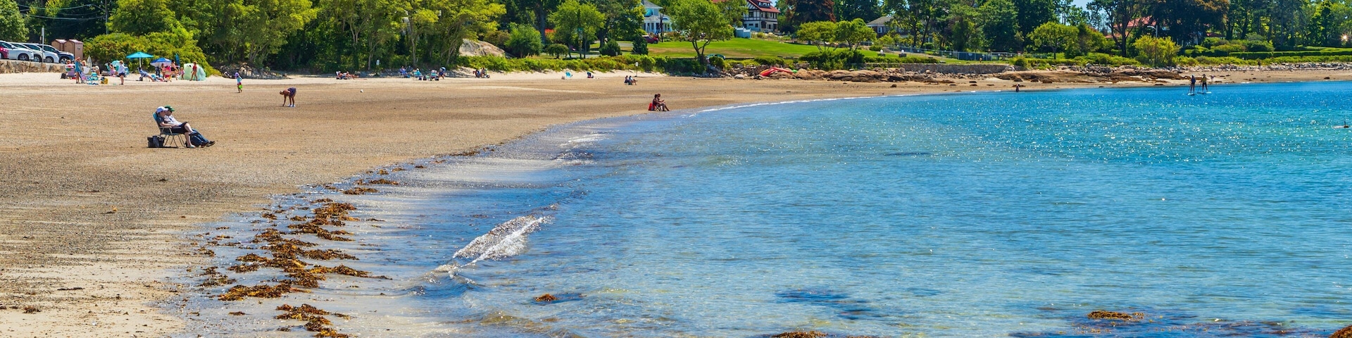 Niles Beach showing general coastal views and a sandy beach