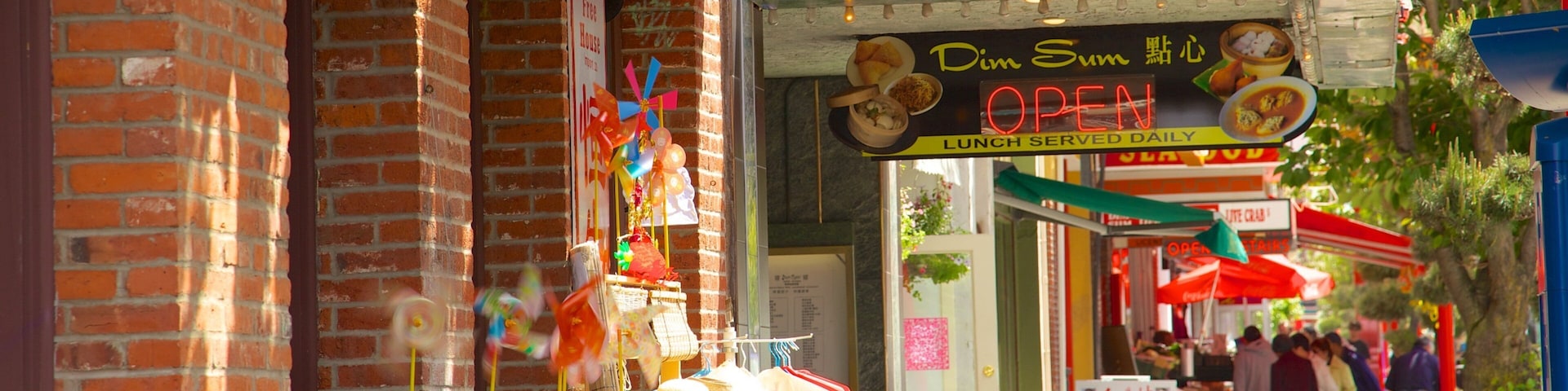 Victoria caracterizando mercados, cenas de rua e estilo de vida de cafeteria