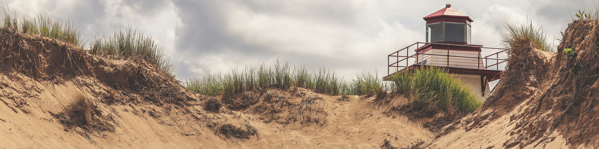 Path leading upto the light house which can be found near Morelle. If you are really into lighthouses like I am, the island is full of them. One day I hope to return and try to find all of them.