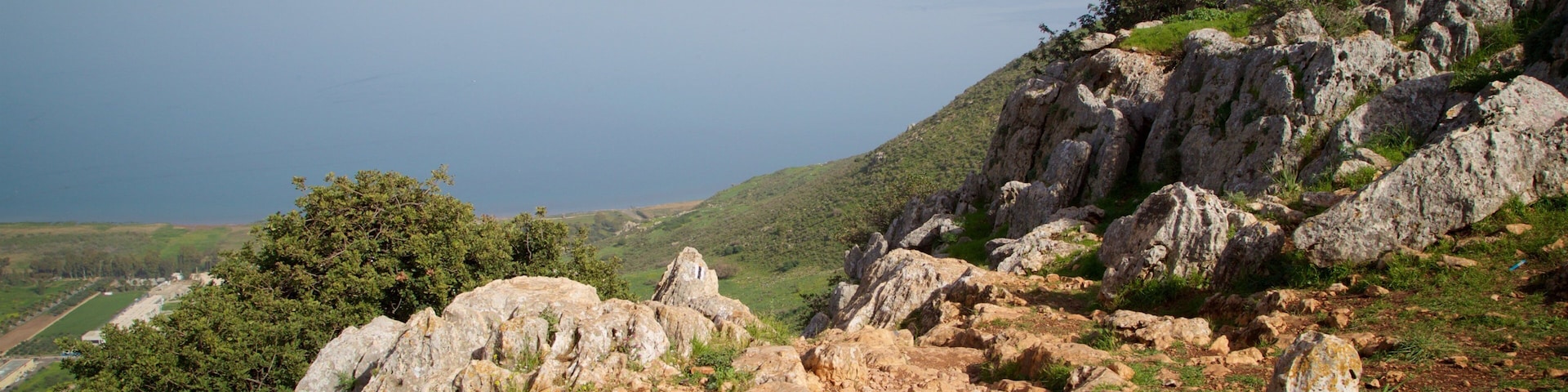 Mount Arbel showing general coastal views