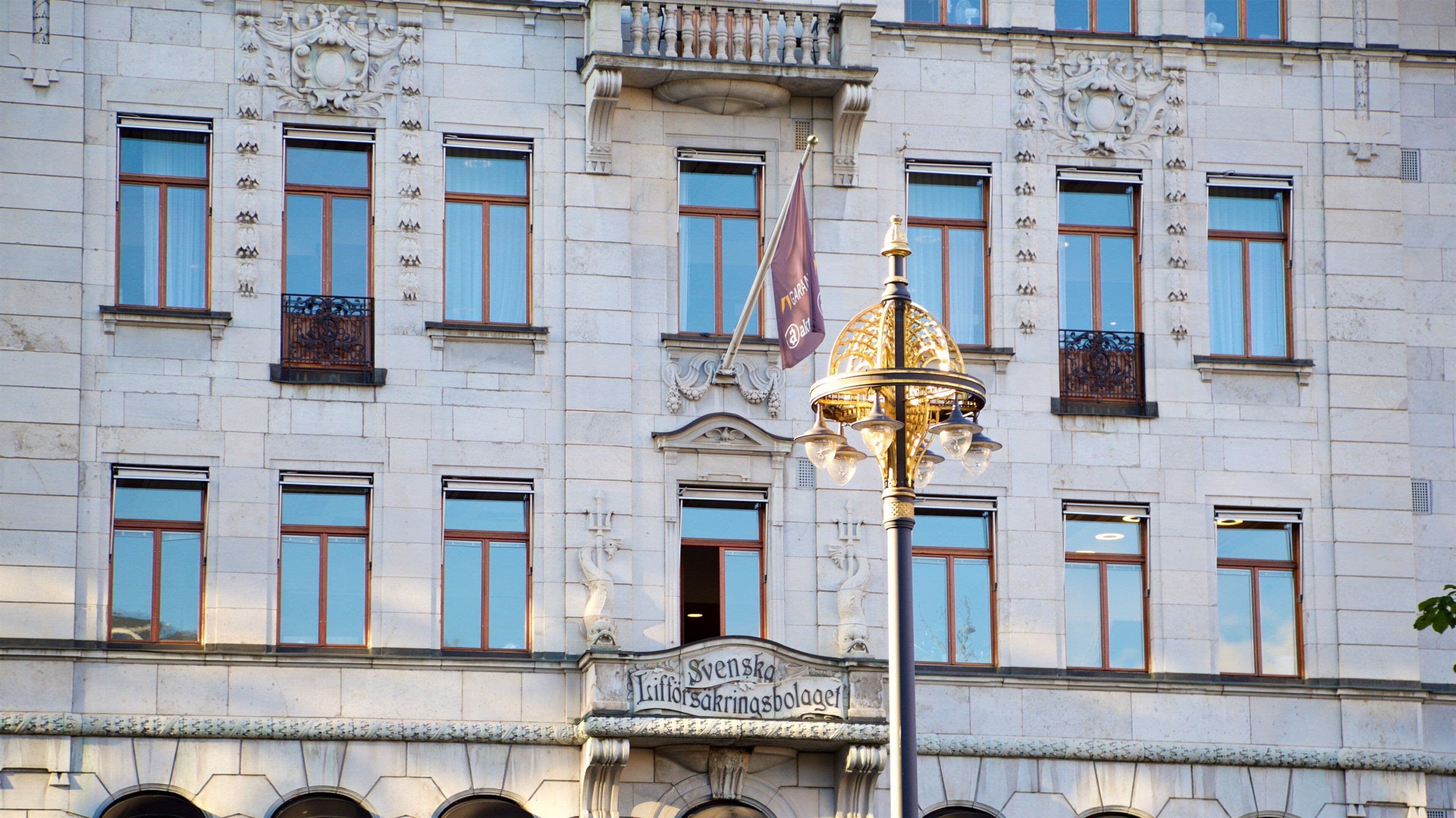 Norrmalm\'s Square featuring heritage elements