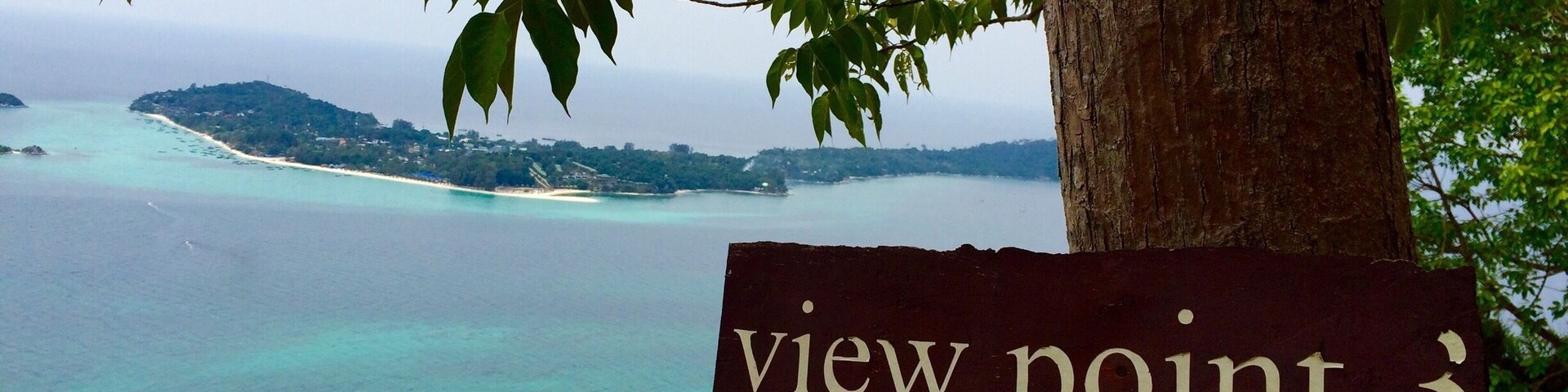 I finally climbed up to the view point 3 on Adang island, Satun Thailand. Was worth to be exhausted.