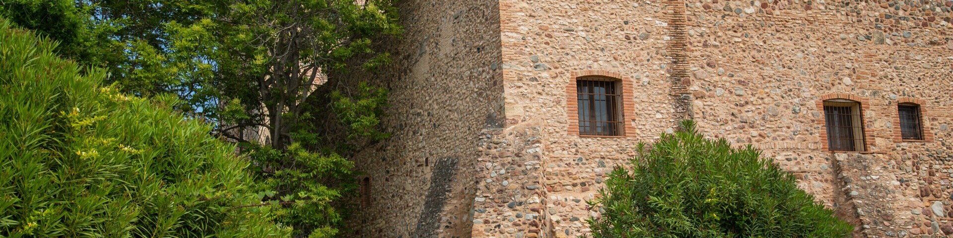 Castle Vilafortuny showing heritage architecture