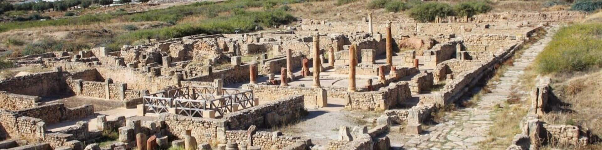 When Tunisia was Roman..
Old stones.. Gold Story ✨
Located in the Northwest of Tunisia, this place was a beautiful Roman City in 203 BC.