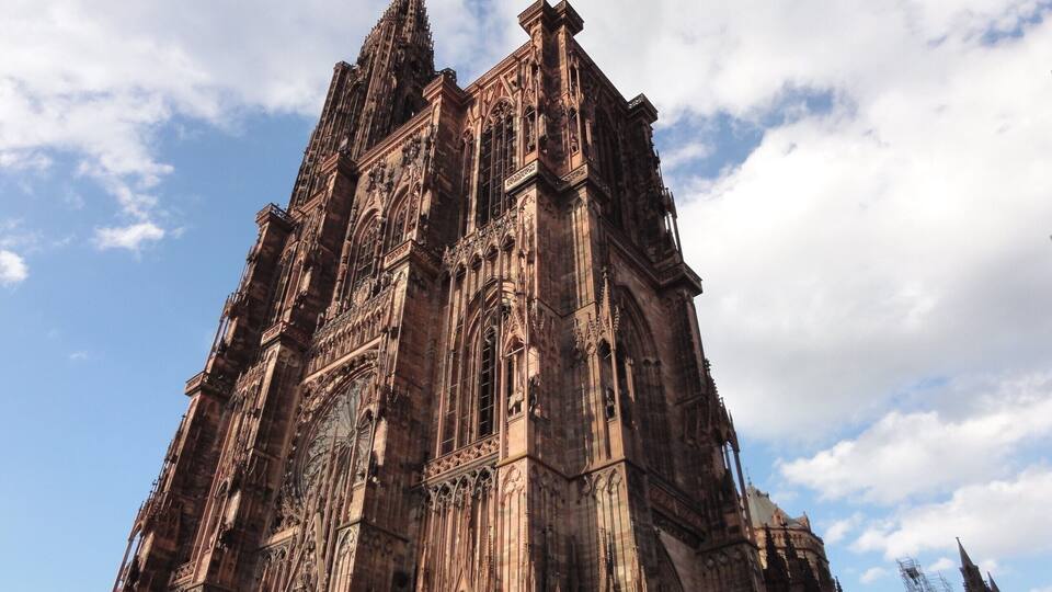 Alsace, Bas-Rhin, Cathédrale Notre-Dame de Strasbourg (PA00085015).