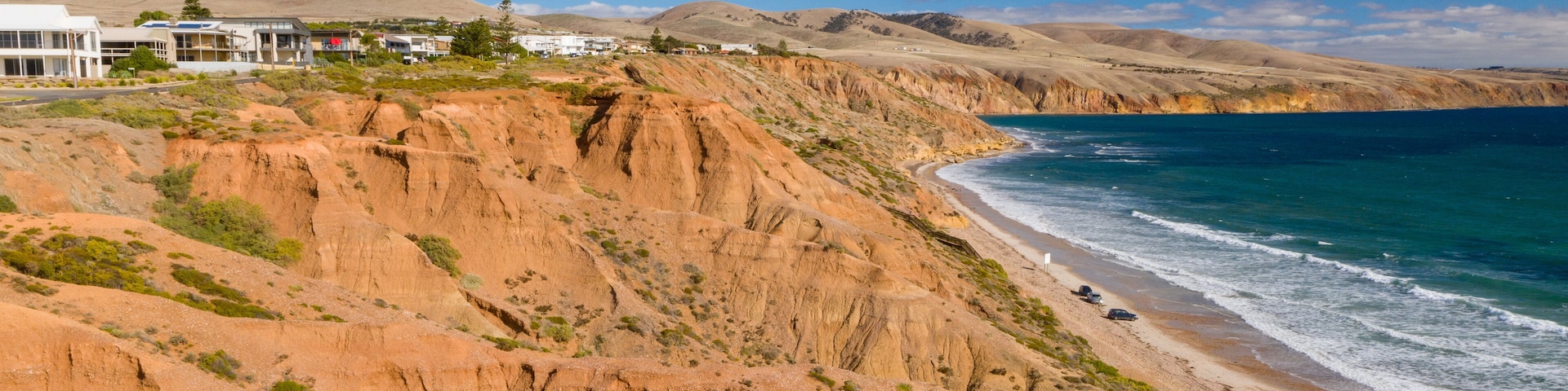 Sellicks Beach featuring general coastal views and a coastal town