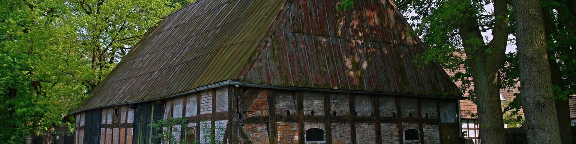 Bauernhaus Osterholzer Dorfstraße 29, Bremen-Osterholz.Erbaut um 1816