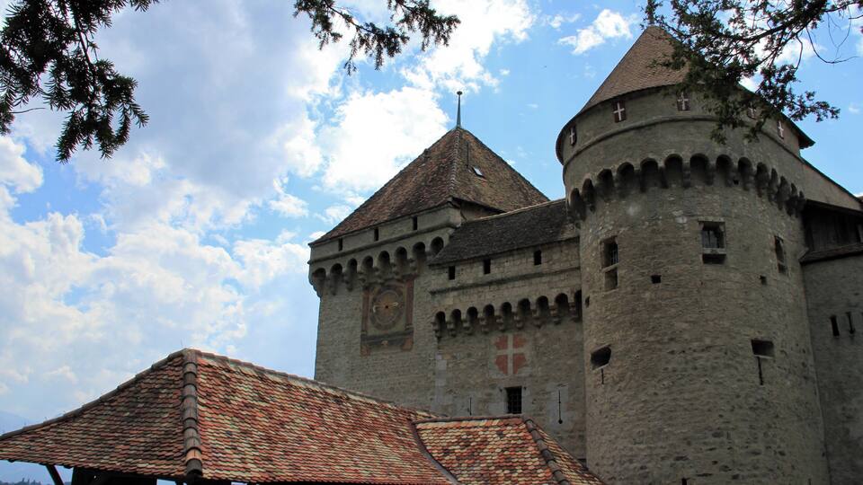 Near the Château de Chillon
