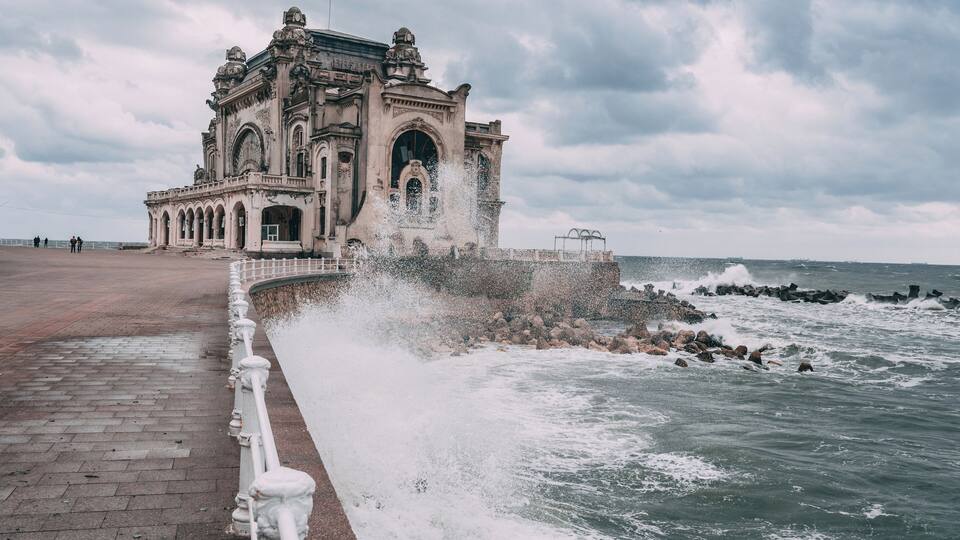 #casino #constanta #building #old #romania