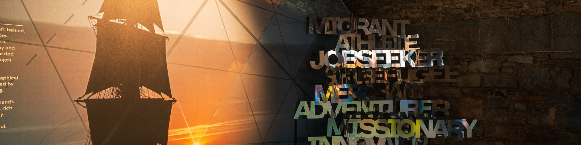 EPIC The Irish Emigration Museum featuring interior views and signage