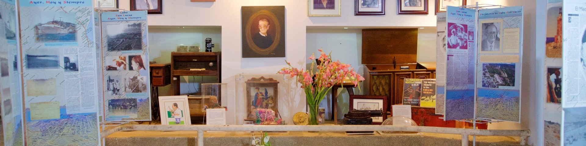 Natural History Museum of Cabo San Lucas which includes interior views