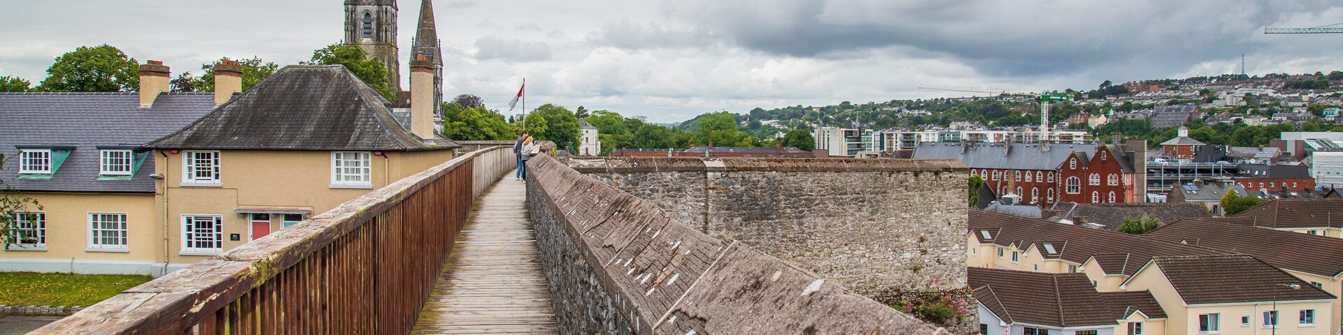 Elizabeth Fort featuring landscape views and heritage elements
