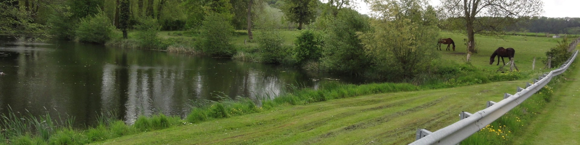 Fourdrain (Aisne) paysage direction Brie
