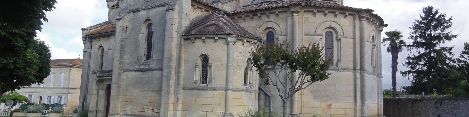 Villeneuve (Gironde) église, chevet