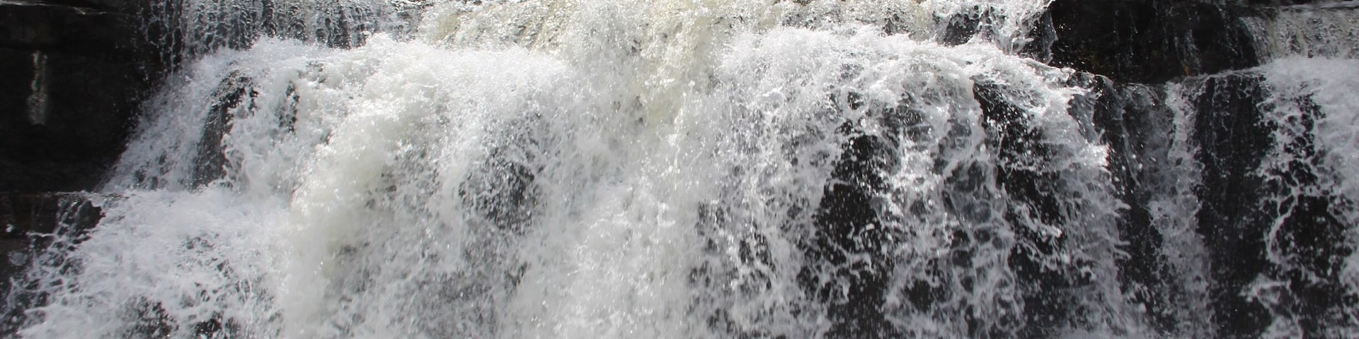 This waterfall is the smaller one at the top which also has a flower swing that you pay $1 to take photos on.