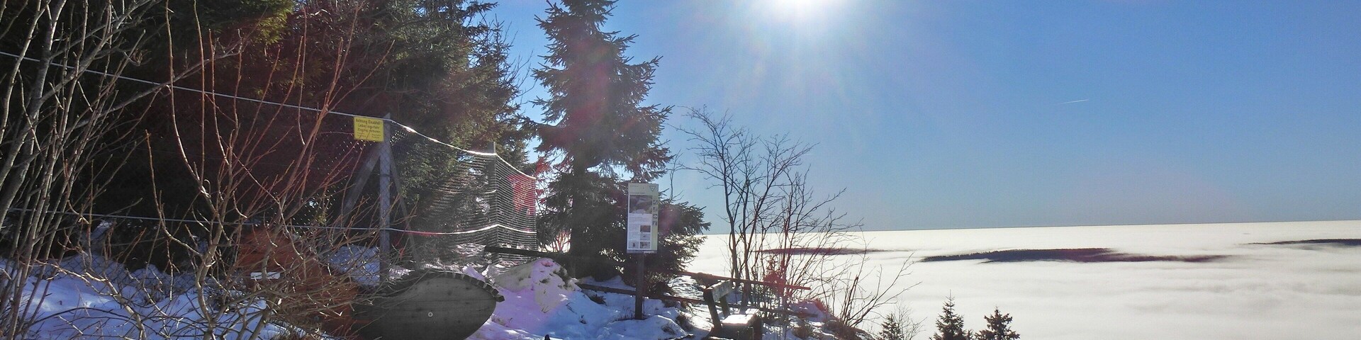 Wellnessliege am Ochsenkopfsüdhang