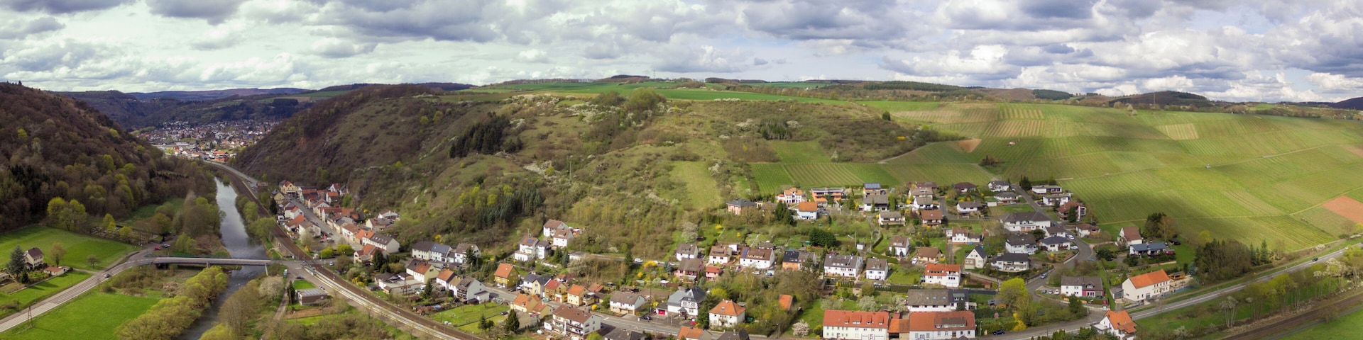 Luftbild von Martinstein