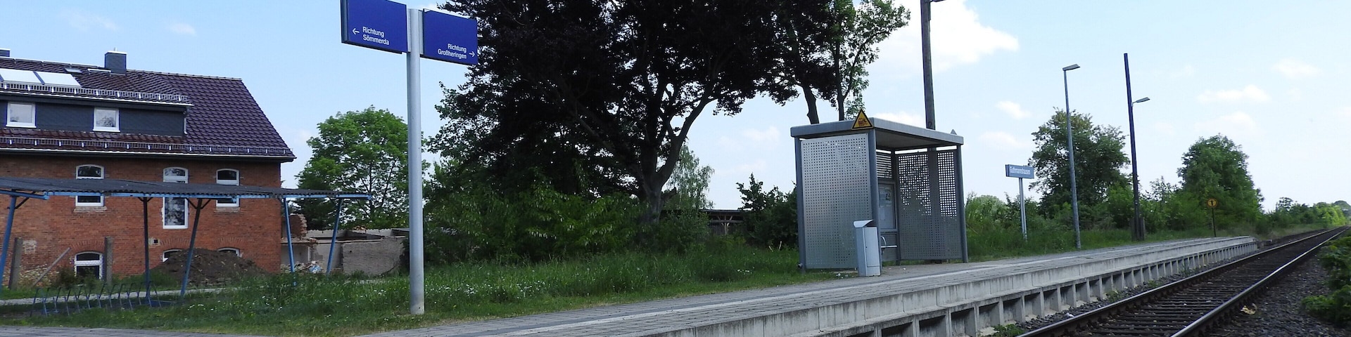 Bahnhof Guthmannshausen, Thüringen