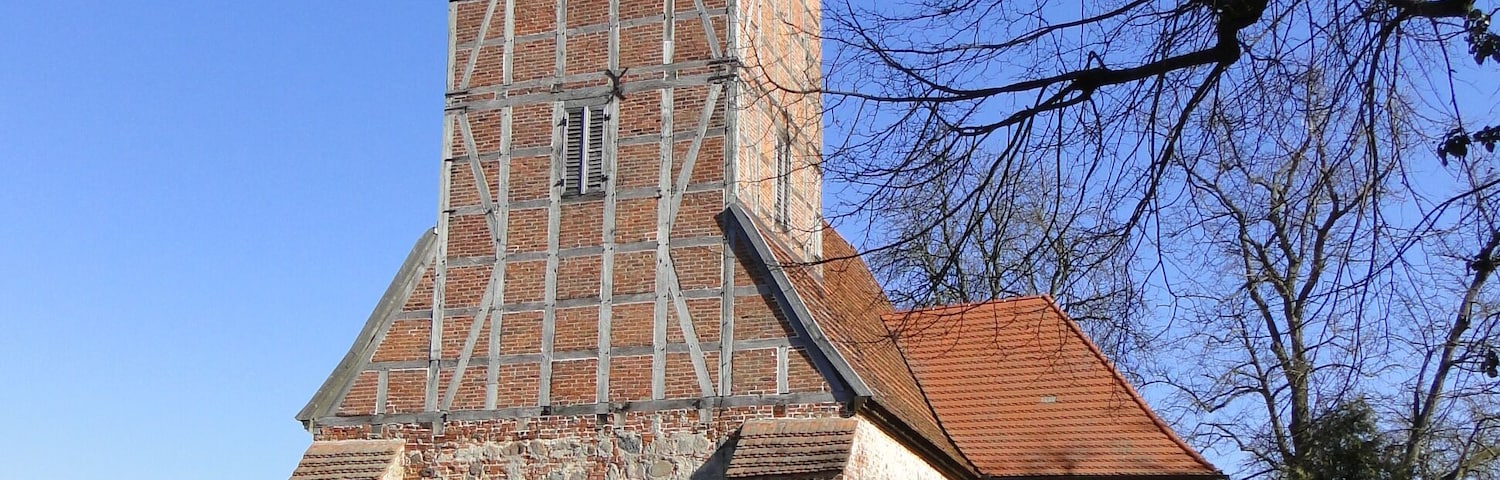 Church in Dewitz, district Mecklenburg-Strelitz, Mecklenburg-Vorpommern, Germany