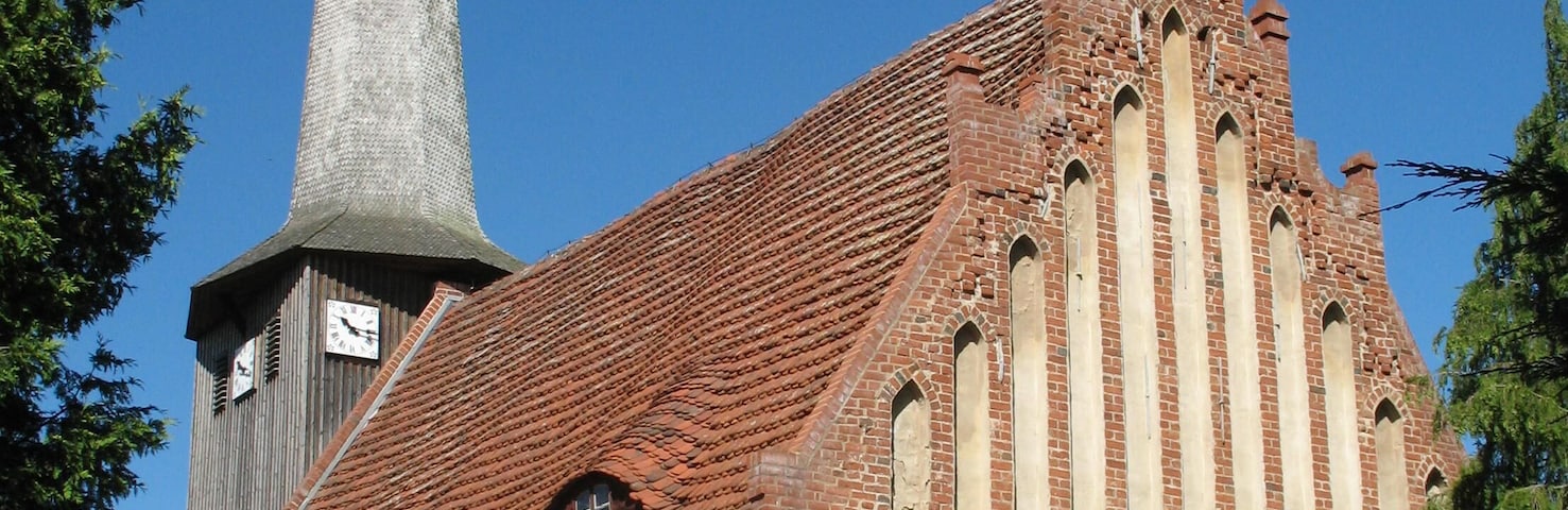 Church in Suckow in Mecklenburg-Western Pomerania, Germany
