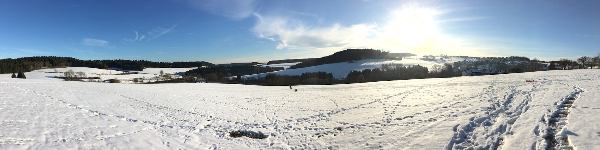 Flözlingen im Winter