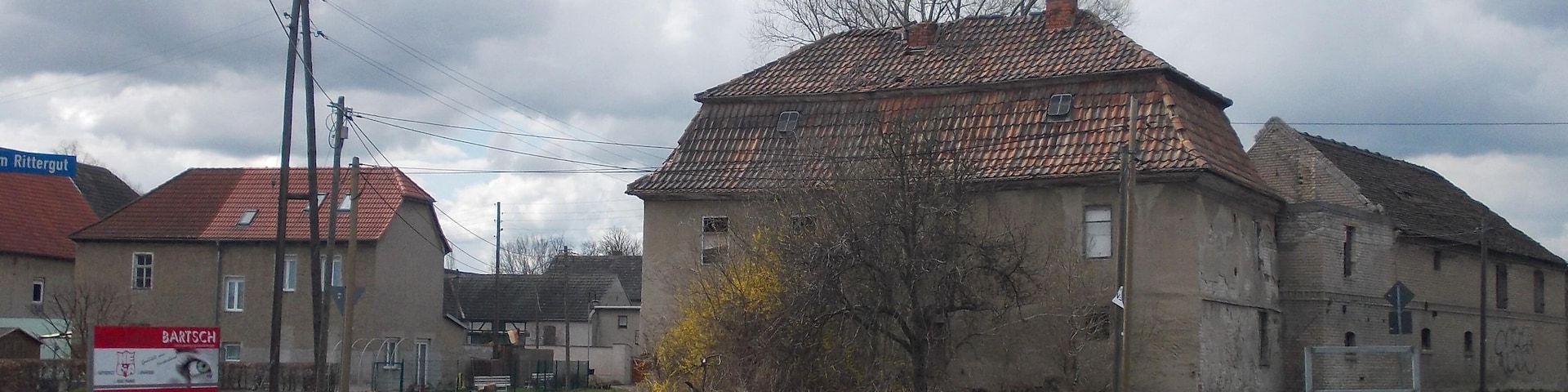 Zum Rittergut in Zöberitz (Landsberg, district: Saalekreis, Saxony-Anhalt)