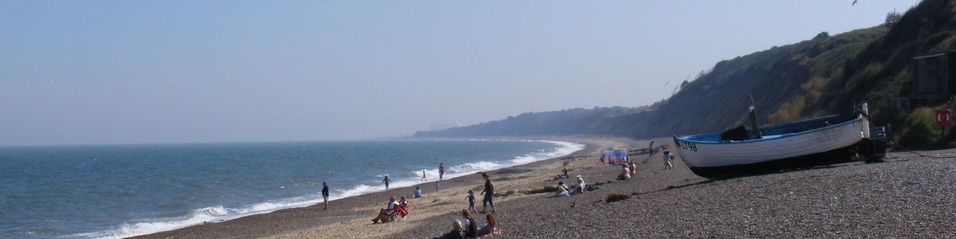 Fishing Boat on Dunwich Beach