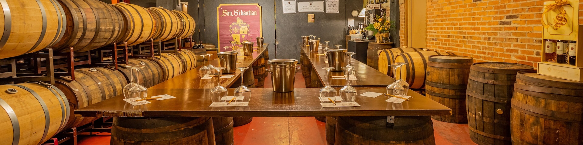 San Sebastian Winery showing interior views