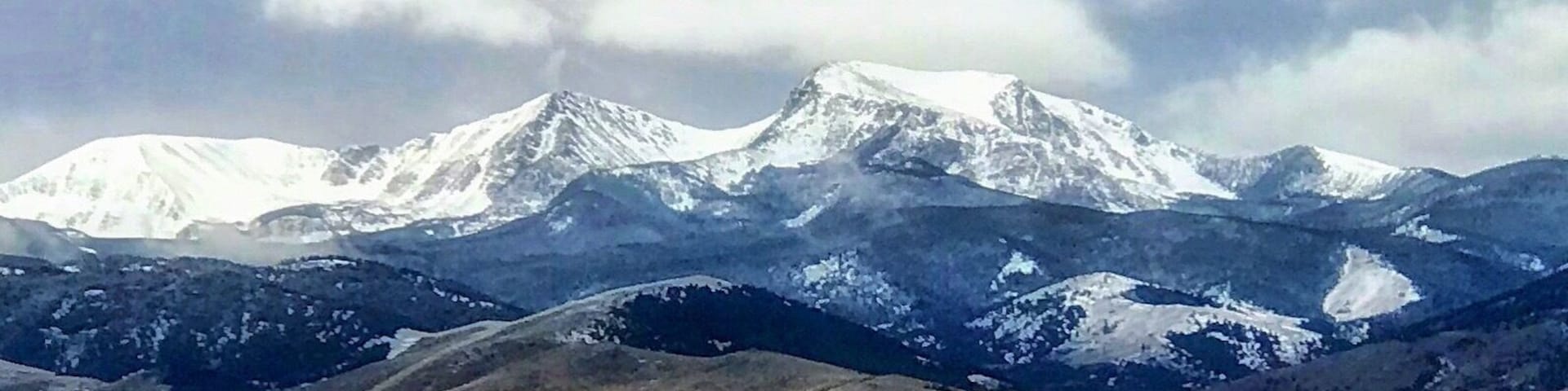 Fresh Snow on Hollowtop Mountains
Highway 287