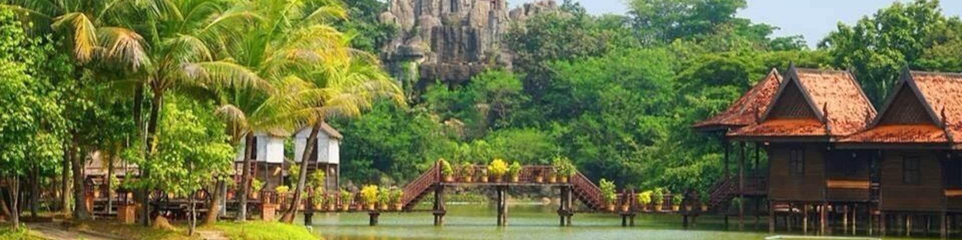 Beautfiul Cambodian Cultural Village ☺️
