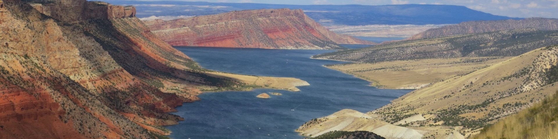 Great combination of colors at Flaming Gorge, UT.