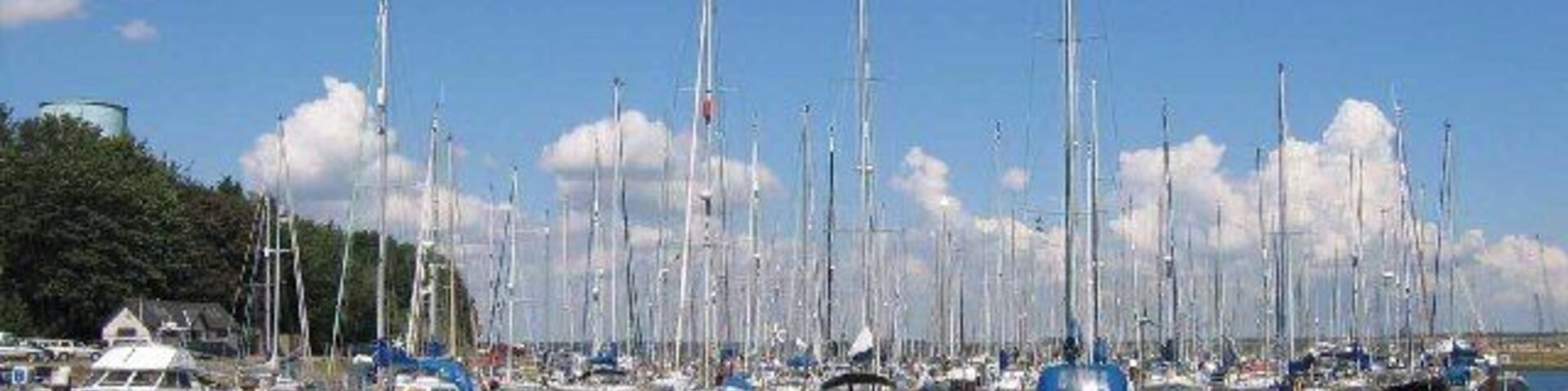 Shotley Marina. A popular yachting area on the Orwell between Harwich and Felixstowe