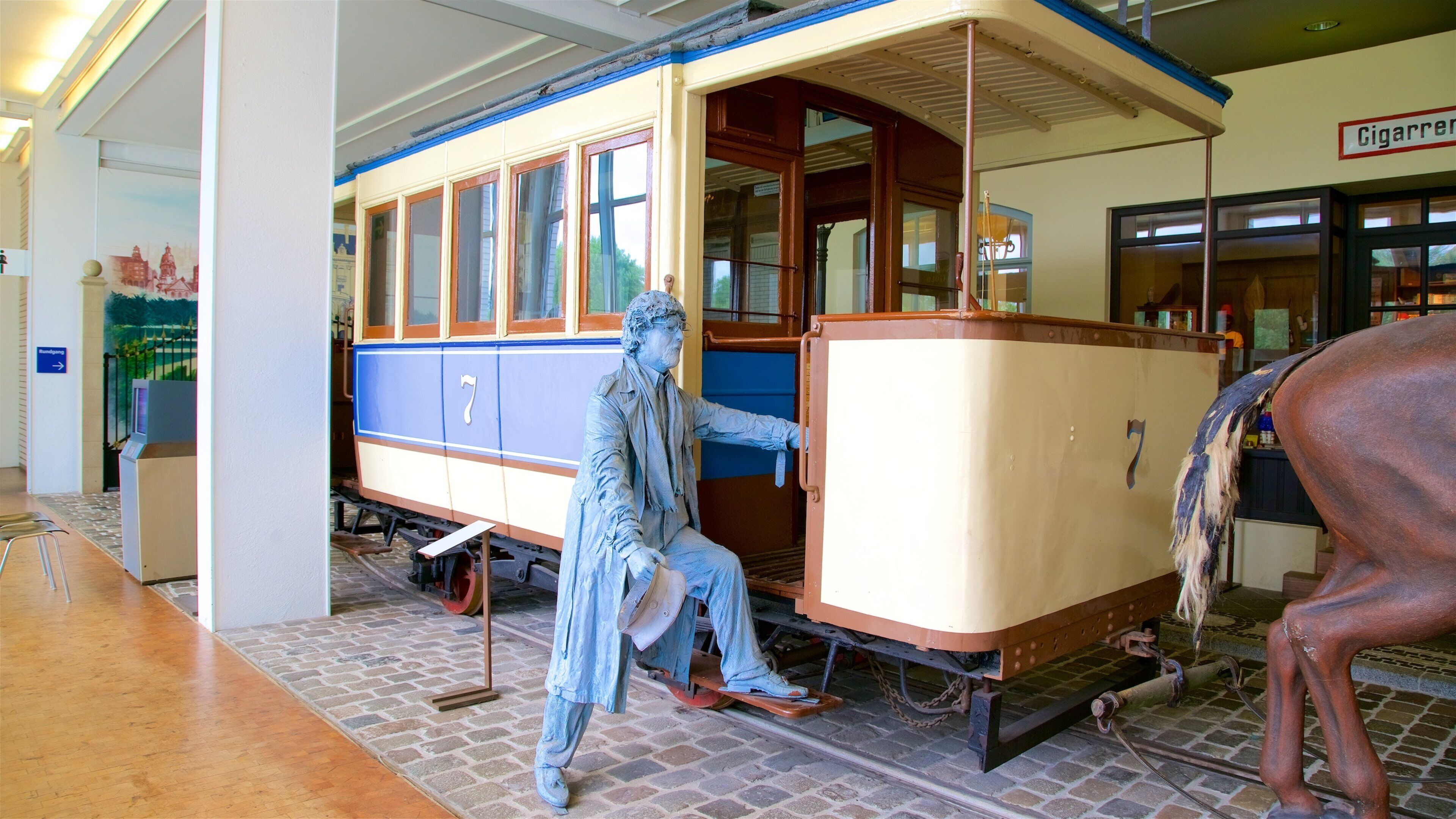 Mannheim featuring heritage elements, a statue or sculpture and interior views