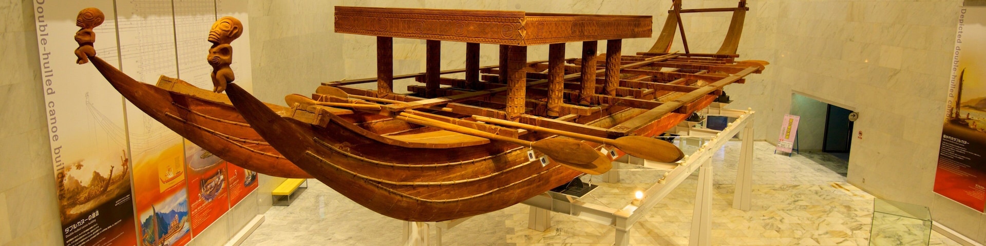 Oceanic Culture Museum Planetarium featuring interior views