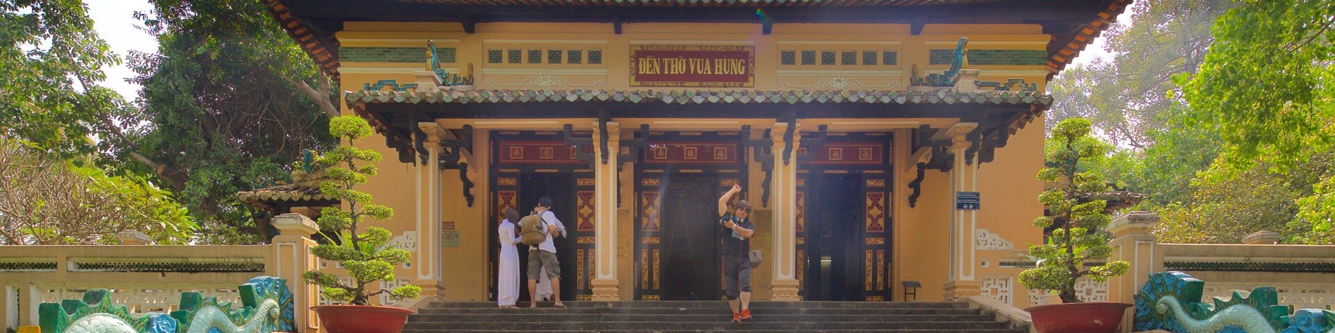 Ho Chi Minh City featuring a temple or place of worship