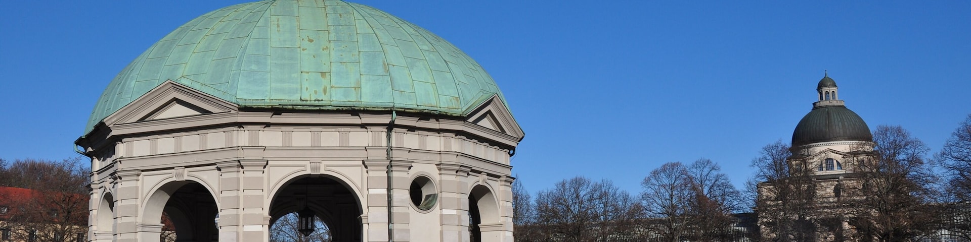 Odeonplatz Garden, Munich, Germany