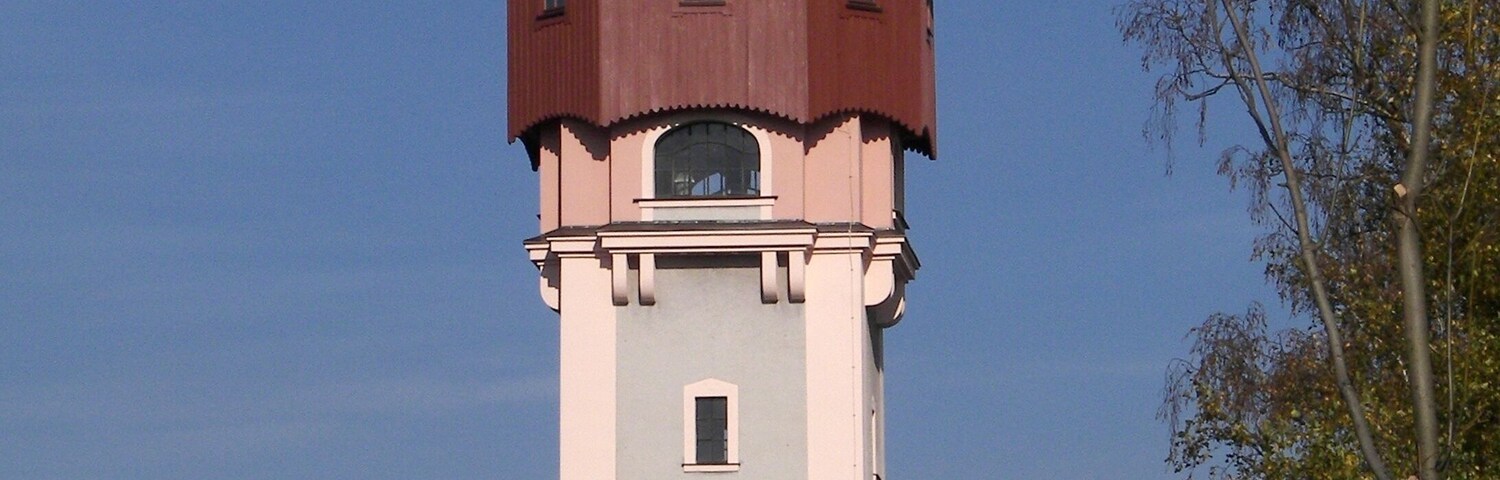 Wasserturm der Wasserwerke Freiberg Sa.