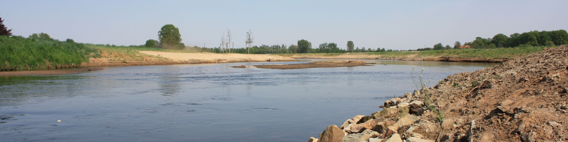 renaturierte Ems in Greffen