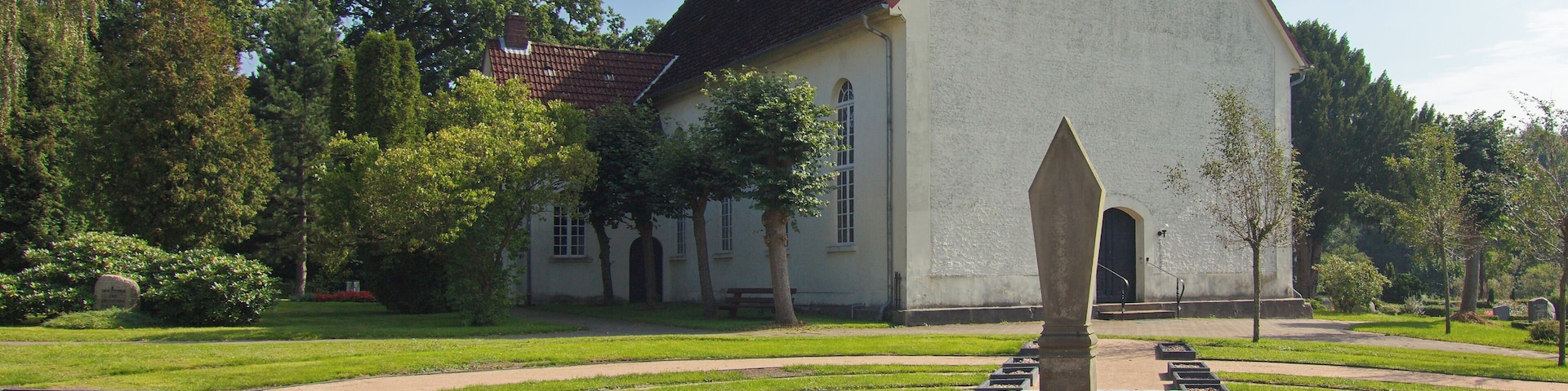Johannes-der-Täufer-Kirche in Düshorn (Walsrode), Niedersachsen, Deutschland